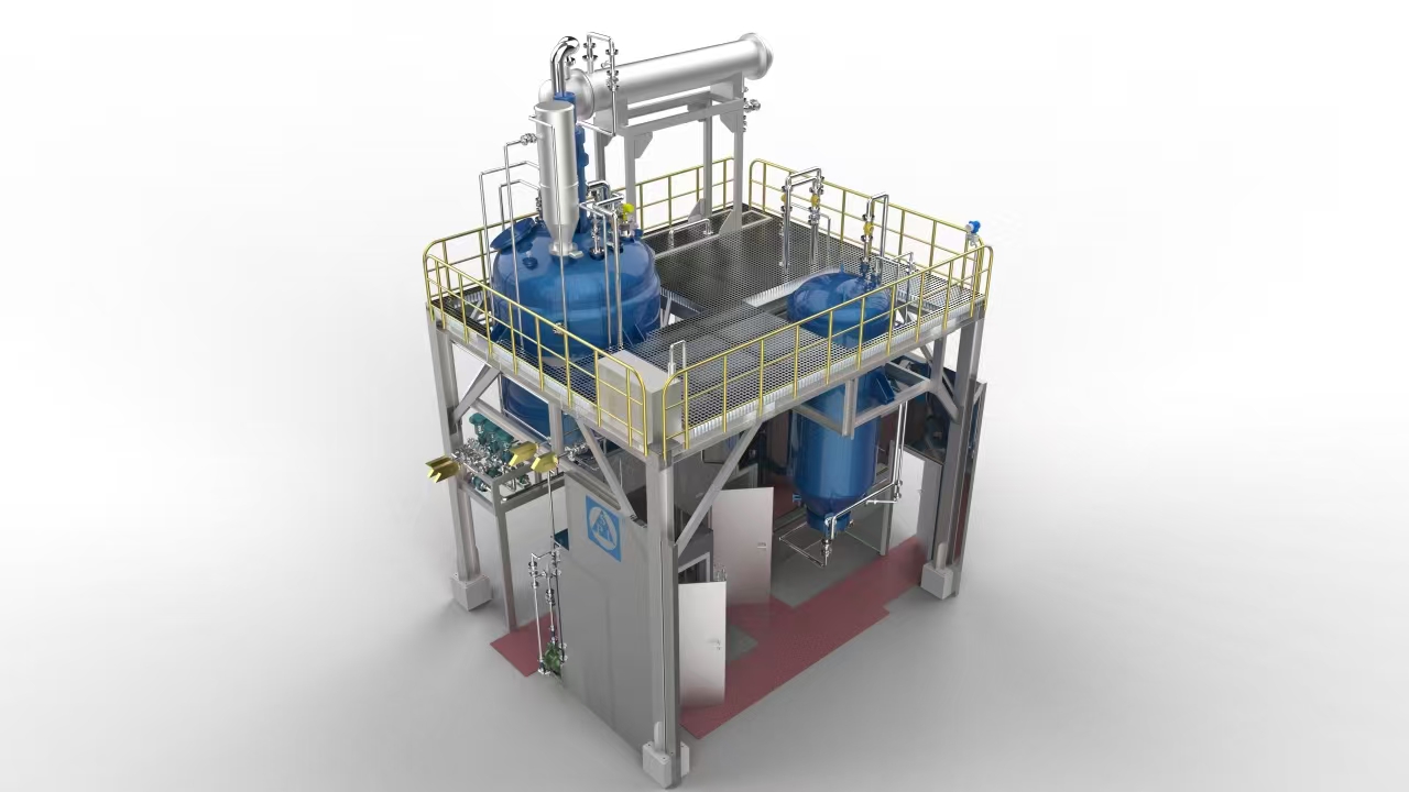 The catalyst recovery system